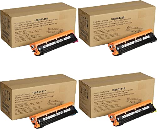 Phaser 6510 WorkCentre 6515 Drum/Imaging Unit Set Replacement for Xerox 108R01420 108R01419 108R01417 108R01418.