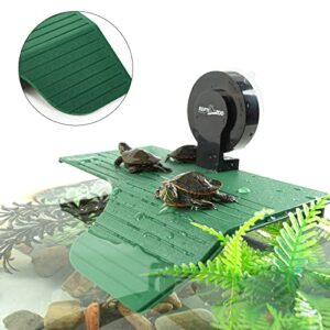 REPTI ZOO Turtle Basking Platform Baby Tortoise Climbing Ramp Shale Reptiles Dock Resting Terrace