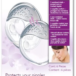 Philips AVENT Comfort Breast Shell Set, 2 Pack, SCF157/02