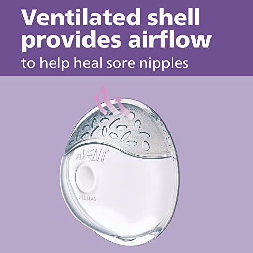 Philips AVENT Comfort Breast Shell Set, 2 Pack, SCF157/02