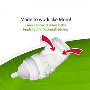 Playtex Baby Nurser Bottles Drop-Ins Recyclable Disposable Liners, Pre-Sterilized, 4 Oz, 50 Count