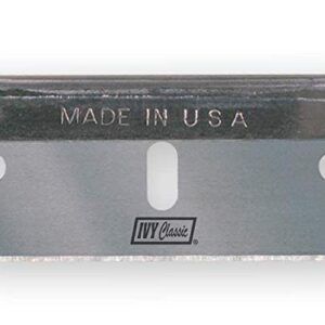 IVY Classic 11182 Single-Edge Razor Blades, USA, 100 Pack