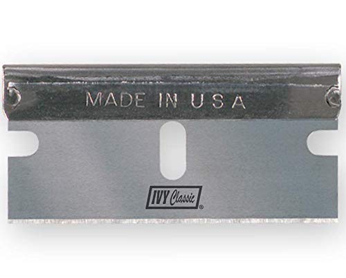 IVY Classic 11182 Single-Edge Razor Blades, USA, 100 Pack