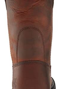 Cat Footwear Men's Revolver Pull-on Soft Toe Work Boot, Brown, 10