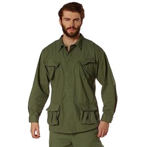 Rothco R/S Vintage Vietnam Fatigue Shirt, Olive Drab, 3X