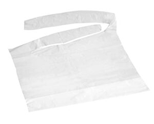 disposable plastic bibs with crumb catcher (500-case)