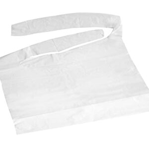 Disposable Plastic Bibs with Crumb Catcher (500-case)