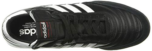 adidas Performance Men's MUNDIAL TEAM Athletic Shoe, black/white/red, 10 M US