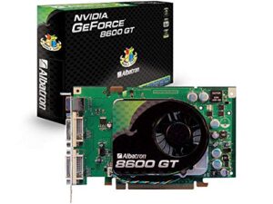 albatron video card 8600gt 256mb ddr3 pcie pc8600gt-256mb