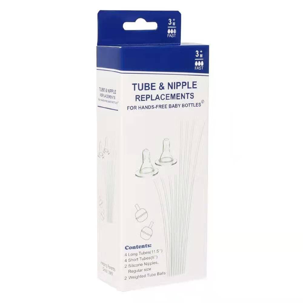 Podee Baby Bottle Tube and Nipple Replacements