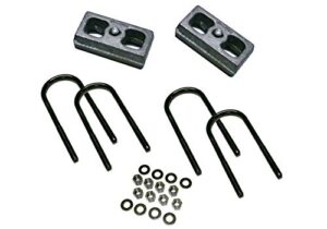 superlift | 3016 | 1.5" block kit with rear lift blocks, u-bolts, & hardware | fits 1973-1987 chevrolet k5 / k10 / gmc k15