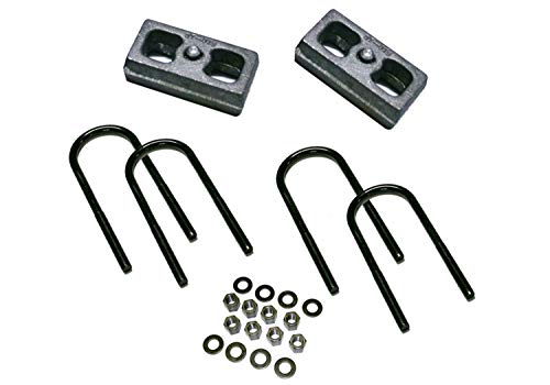 Superlift | 3016 | 1.5" Block Kit with Rear Lift Blocks, U-Bolts, & Hardware | Fits 1973-1987 Chevrolet K5 / K10 / GMC K15