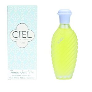 Jacques Saint Pres CIEL - Eau De Parfum for Women- Soft, Powdery Scent - Notes of Vanilla, White Rose, & Different Flowers- Feminine, Exquisite & Delicate- 3.4 Fl Oz