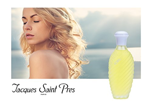 Jacques Saint Pres CIEL - Eau De Parfum for Women- Soft, Powdery Scent - Notes of Vanilla, White Rose, & Different Flowers- Feminine, Exquisite & Delicate- 3.4 Fl Oz