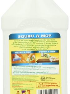 Murphy's Oil Soap Squirt and Mop Wood Floor Cleaner - 32 Fluid Ounce (Packaging May Vary)