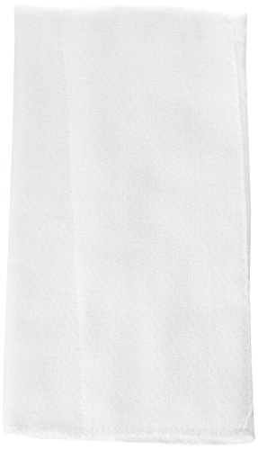 Dundee Burp Cloths/Diapers, White , 14.5x20.5 Inch (Pack of 6)