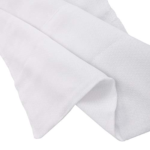 Dundee Burp Cloths/Diapers, White , 14.5x20.5 Inch (Pack of 6)