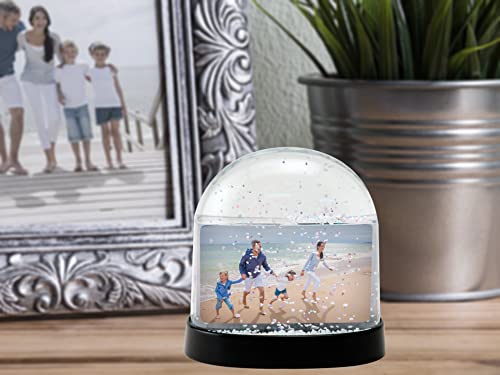 Horizontal Photo Snow Globe