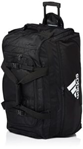 adidas team wheel bag, black, one size