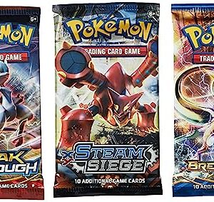 Pokemon TCG: 3 Booster Packs  30 Cards Total| Value Pack Includes 3 Blister Packs of Random Cards | 100% Authentic Branded Pokemon Expansion Packs | Random Chance at Rares & Holofoils