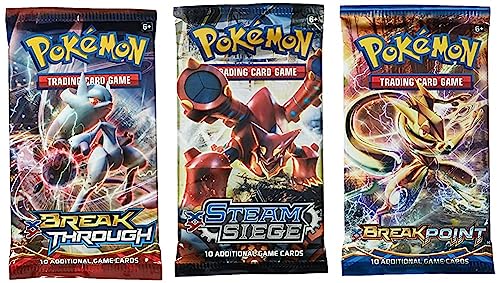 Pokemon TCG: 3 Booster Packs  30 Cards Total| Value Pack Includes 3 Blister Packs of Random Cards | 100% Authentic Branded Pokemon Expansion Packs | Random Chance at Rares & Holofoils