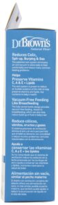 dr. brown's bpa free polypropylene natural flow standard neck bottle, 4 oz - 3-pack (discontinued by manufacturer)