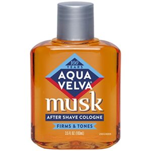 aqua velva after shave, musk, 3.5 ounce