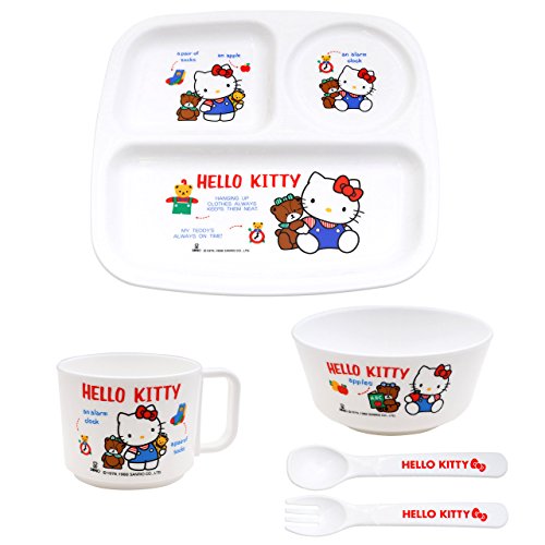 Hello Kitty | Baby & Kids Food Tableware Set | BG-130 ( Japanese Import )