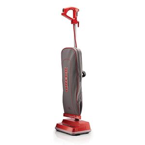 Oreck Commercial Upright Bagged Vacuum Cleaner, Lightweight, 40ft Power Cord, U2000R1, Grey/Red