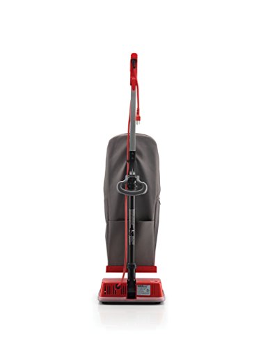 Oreck Commercial Upright Bagged Vacuum Cleaner, Lightweight, 40ft Power Cord, U2000R1, Grey/Red