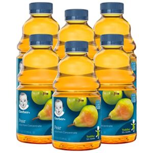 gerber 100% pear juice, 32 fl ounce (pack of 6)