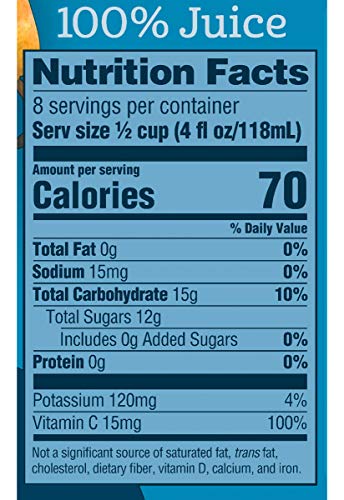 Gerber 100% Pear Juice, 32 FL Ounce (Pack of 6)