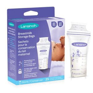 lansinoh breastmilk storage bag, 25 ct