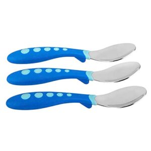 NUK First Essentials Kiddy Cutlery Spoons in Assorted Colors, 3-count