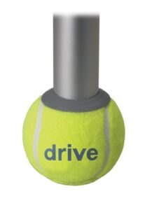 drive medical 10121 walker tennis ball glides, yellow