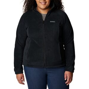 Columbia Women's Benton Springs Full Zip, Black, Large