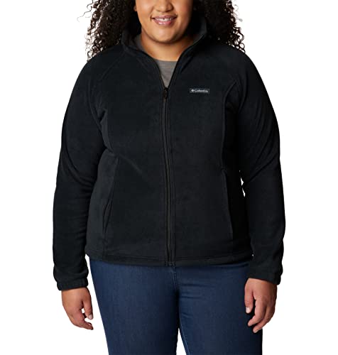 Columbia Women's Benton Springs Full Zip, Black, Large