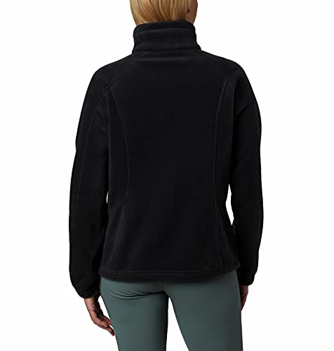 Columbia Women's Benton Springs Full Zip, Black, Large