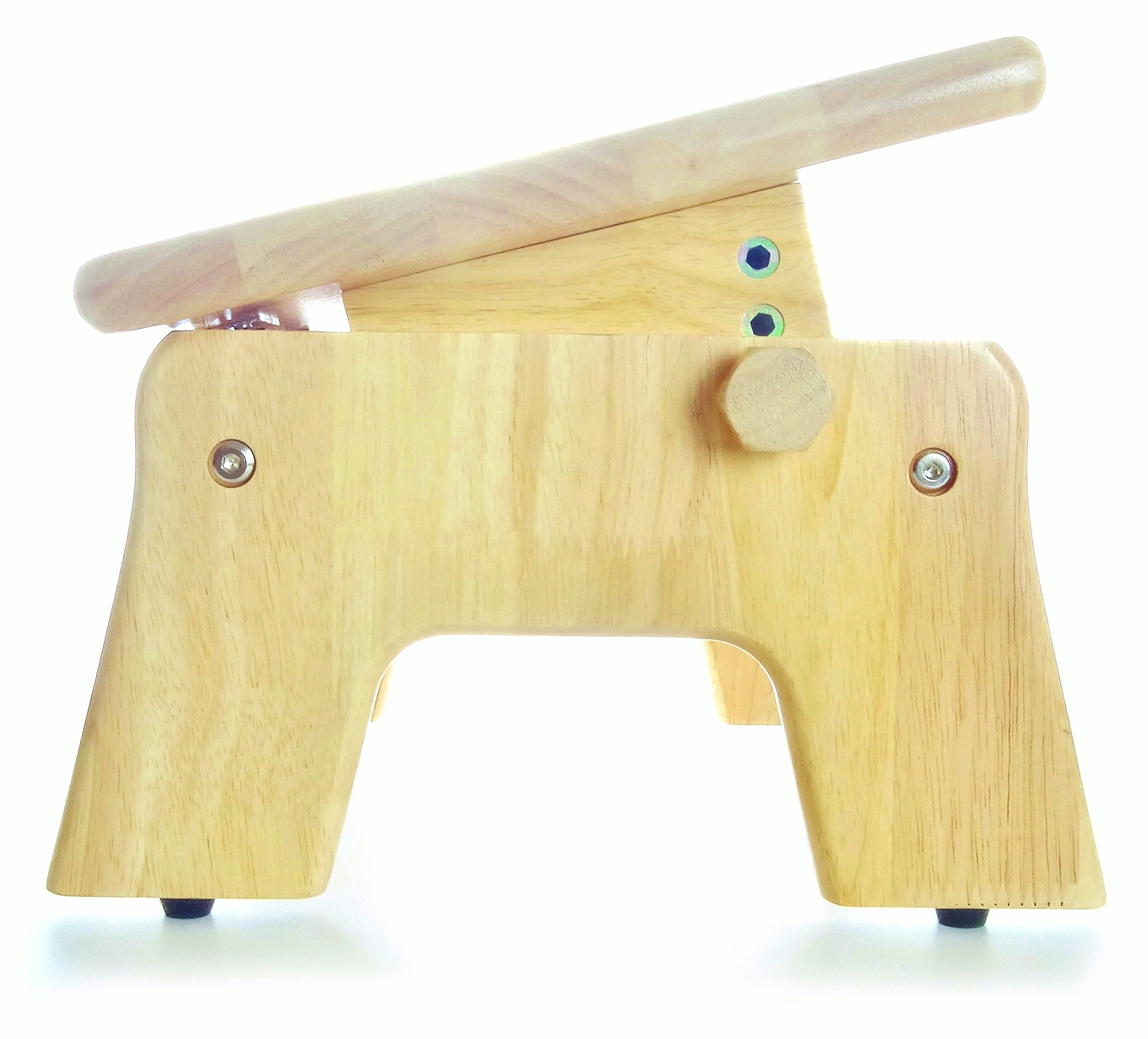 My Brest Friend Nursing Stool Adjustable for Comfort, Wood