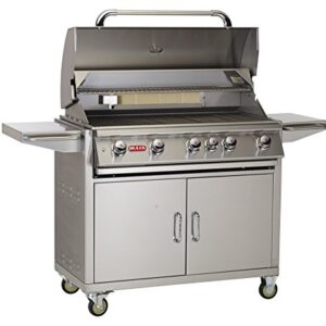 Bull Outdoor Products BBQ 55001 Brahma 90,000 BTU Grill with Cart, Natural Gas