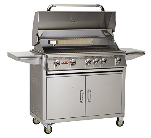 Bull Outdoor Products BBQ 55001 Brahma 90,000 BTU Grill with Cart, Natural Gas