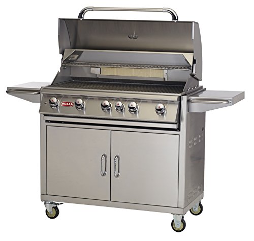 Bull Outdoor Products BBQ 55001 Brahma 90,000 BTU Grill with Cart, Natural Gas