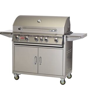 Bull Outdoor Products BBQ 55001 Brahma 90,000 BTU Grill with Cart, Natural Gas