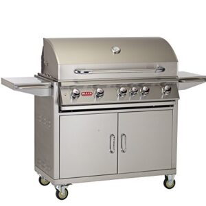 Bull Outdoor Products BBQ 55001 Brahma 90,000 BTU Grill with Cart, Natural Gas