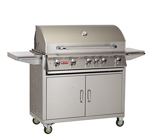 Bull Outdoor Products BBQ 55001 Brahma 90,000 BTU Grill with Cart, Natural Gas