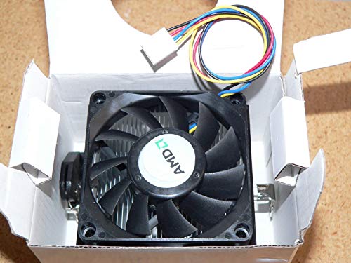 AMD Socket AM3/AM2+/AM2/1207/939/940/754 Heat Sink & 2.75" Fan w/4-Pin Connector up to Athlon II X4 2.9GHz