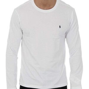 Polo Ralph Lauren Men's Long Sleeve Pony Logo T-Shirt - Large - White