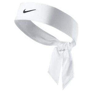 nike dri fit head tie white