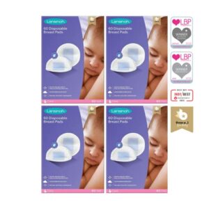 lansinoh nursing pads stay dry 60 each ( pack of 4 )