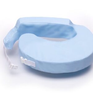 My Brest Friend Nursing Pillow Waterproof Slipcover – Machine Washable Breastfeeding Cushion Cover - Pillow not Included,Vinyl, Blue